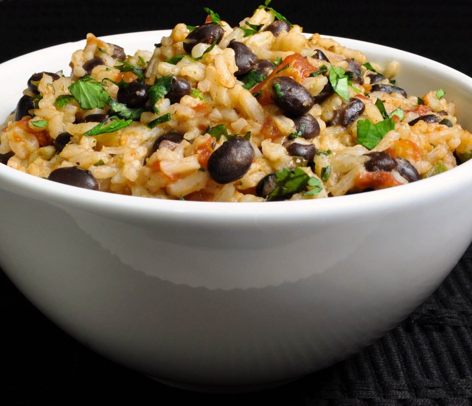 Mexican Tomato Rice and Beans | For the Love of Cooking