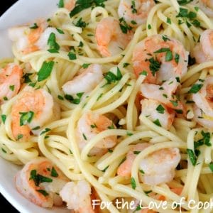 Shrimp Scampi | For the Love of Cooking