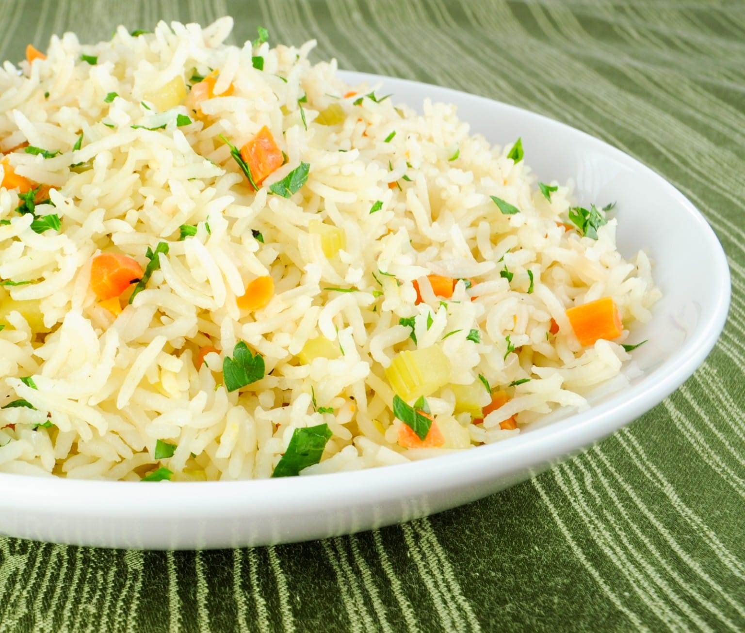 Vegetable Rice Pilaf | For the Love of Cooking