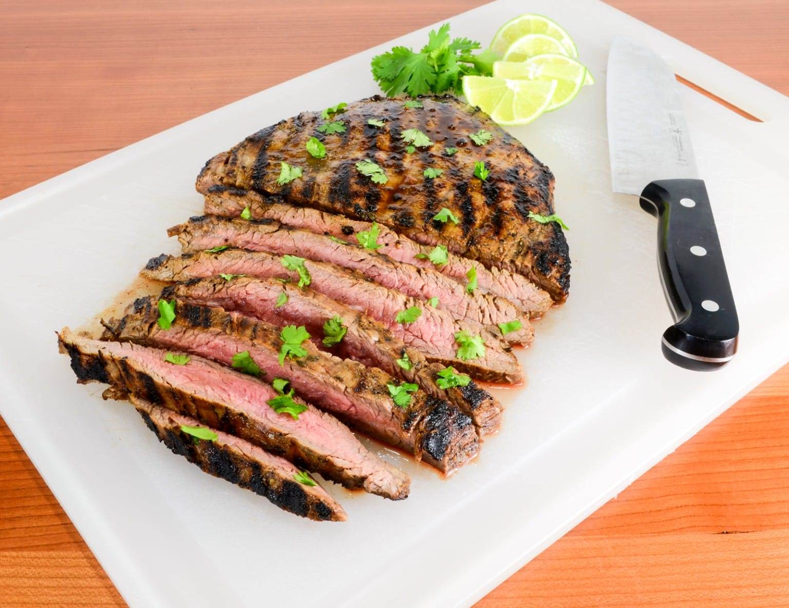 Citrus-Garlic Flank Steak | For the Love of Cooking