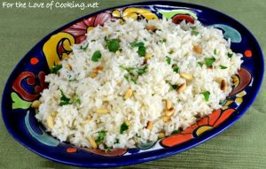 Basmati Rice with Garlic, Pine Nuts, and Fresh Parsley | For the Love ...