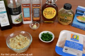 Maple-Glazed Chicken Breasts with Mustard Jus | For the Love of Cooking