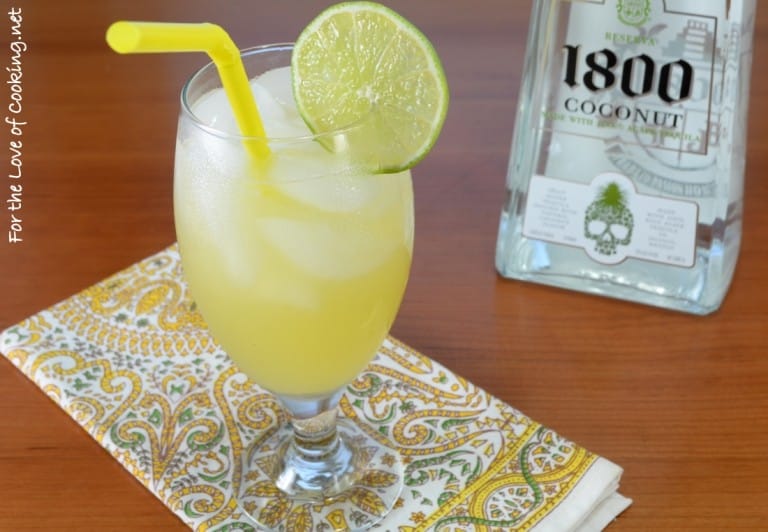 Tropical Margarita | For the Love of Cooking