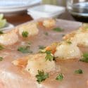 Garlic-Lime Shrimp Cooked on a Himalayan Salt Plate | For the Love of ...