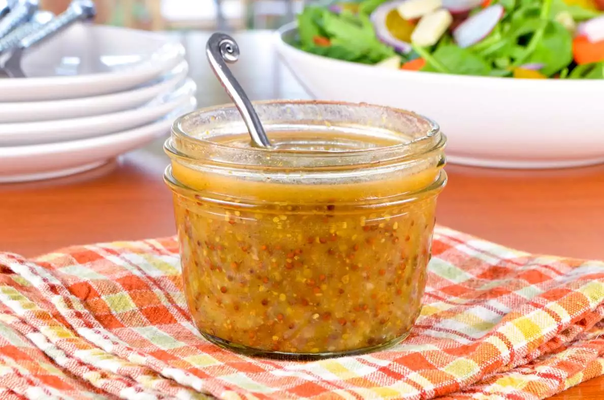 Bacon-Mustard Vinaigrette | For the Love of Cooking