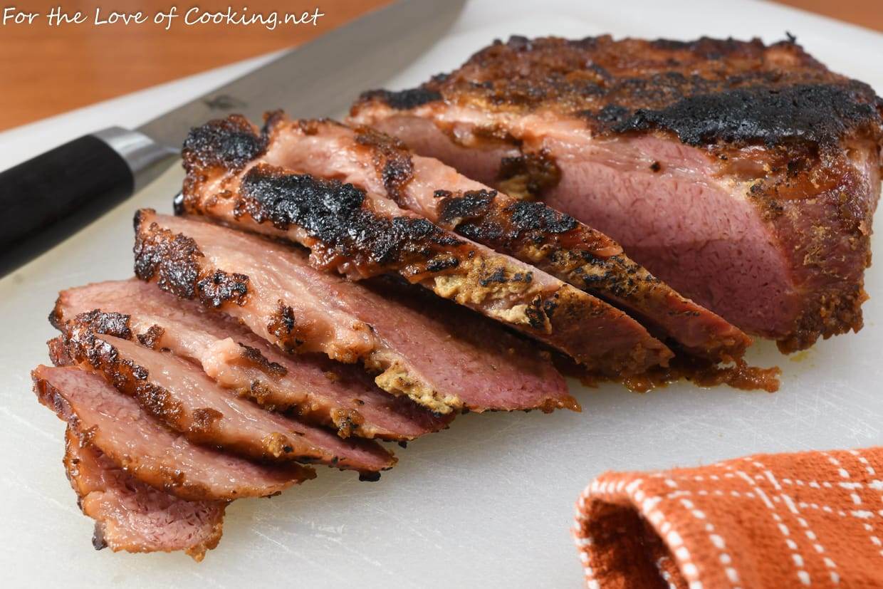 Baked Dijon Brown Sugar Corned Beef For The Love Of Cooking