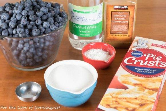 Cape Cod Blueberry Pie | For the Love of Cooking