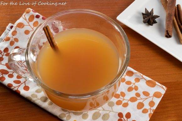 Hot Mulled Cider | For the Love of Cooking