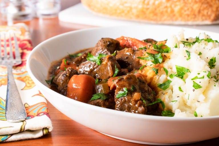 Slow Simmered Beef Stew | For the Love of Cooking
