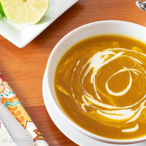 Chipotle Pumpkin Soup | For the Love of Cooking