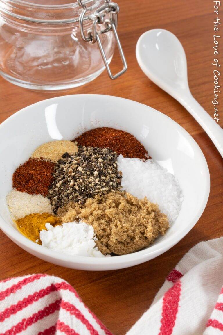 Sweet and Spicy Steak Rub | For the Love of Cooking