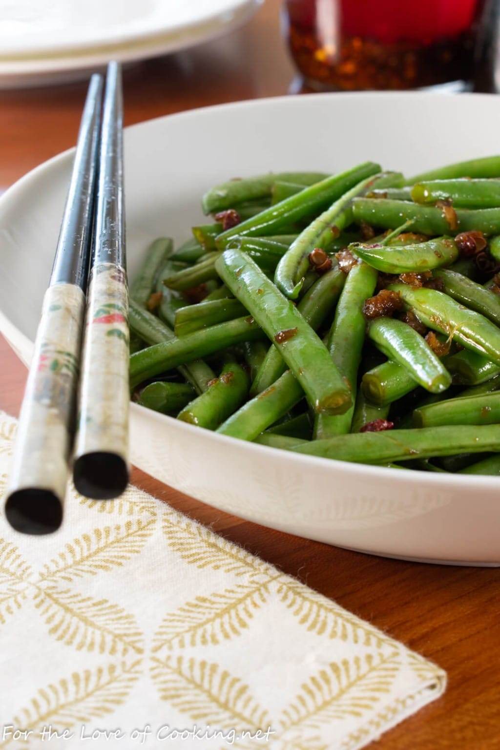 Szechuan Green Beans | For the Love of Cooking
