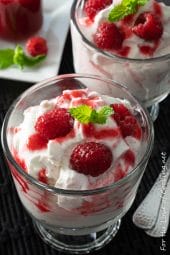 Raspberry Fool | For the Love of Cooking