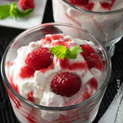 Raspberry Fool | For the Love of Cooking