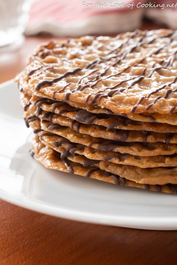 Lace Cookies | For the Love of Cooking