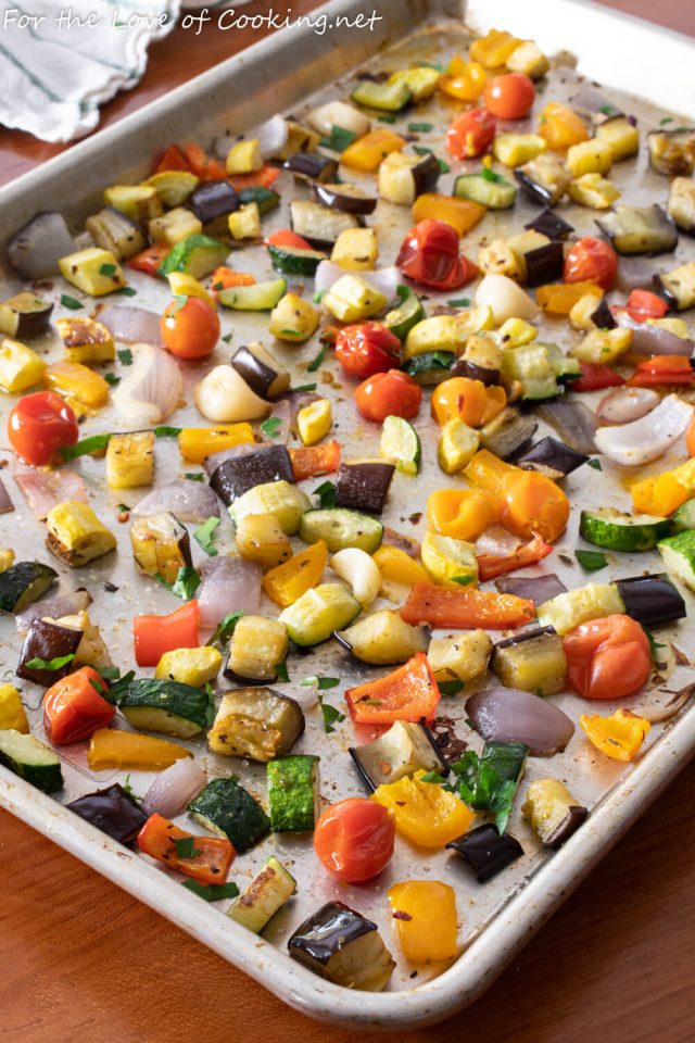 Fresh Summer Vegetable Recipes | For the Love of Cooking