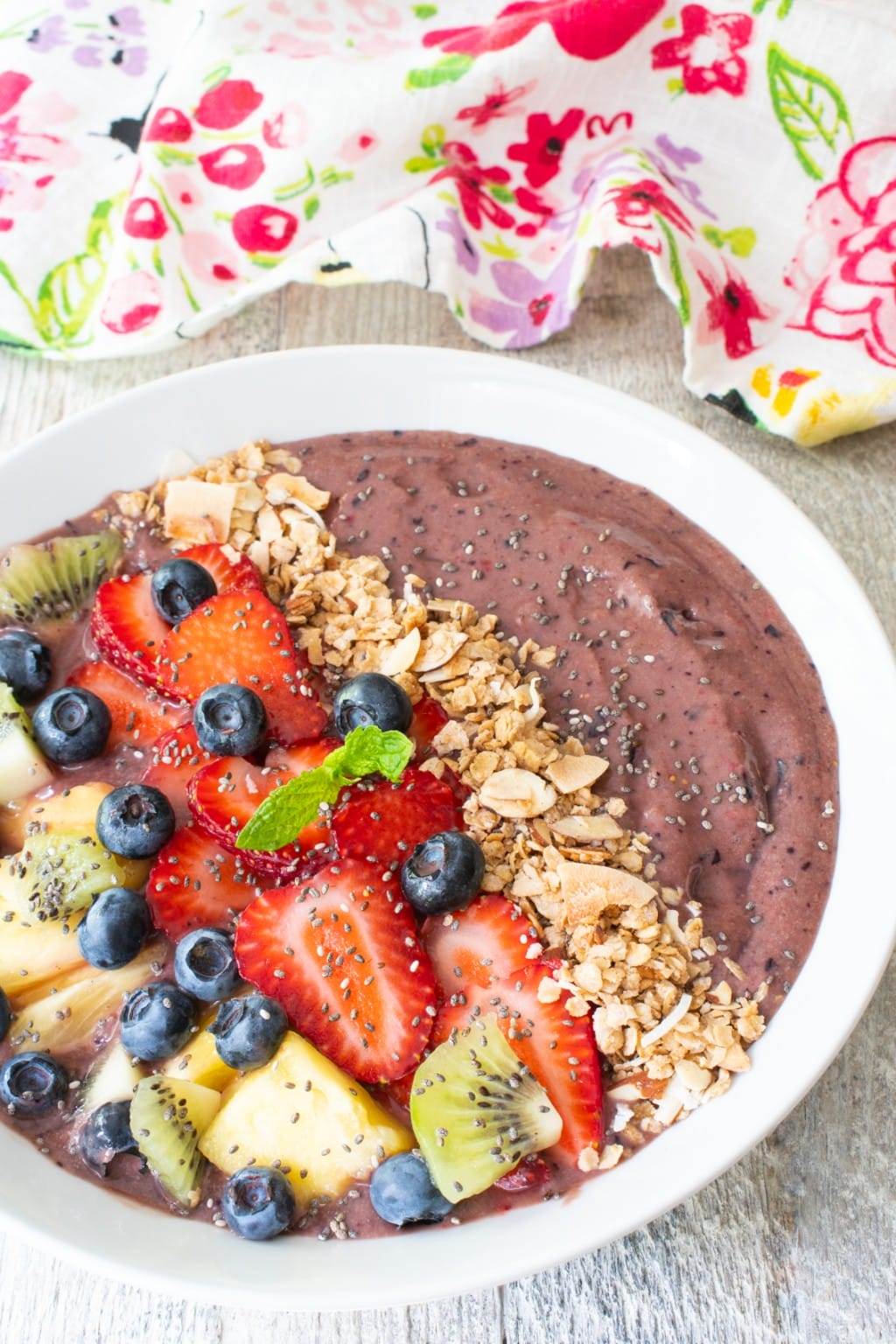 Acai Bowl | For the Love of Cooking