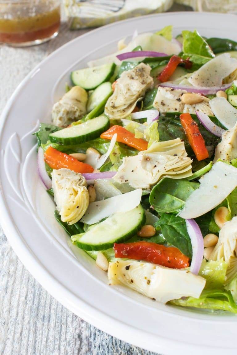 Easy Italian Salad | For the Love of Cooking