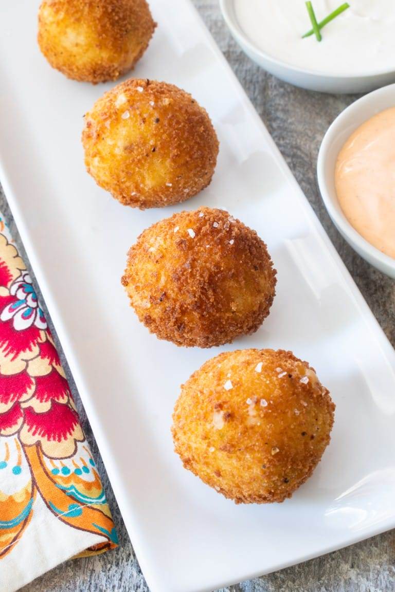 Loaded Potato Croquettes | For the Love of Cooking