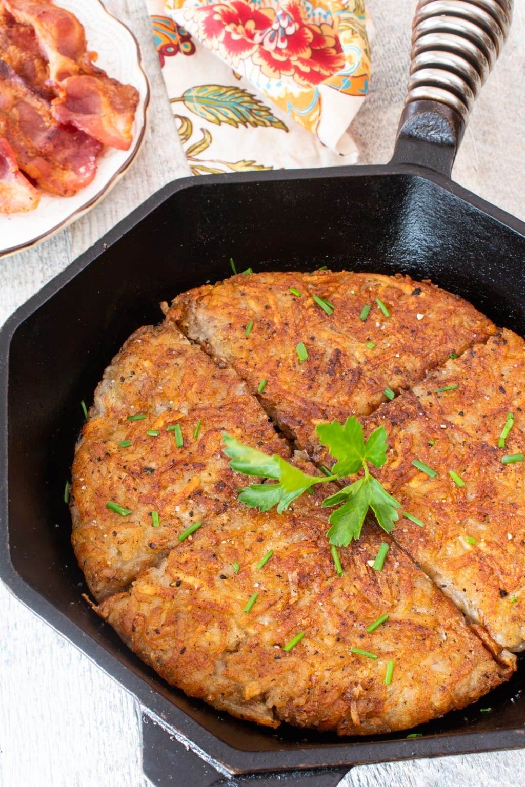 Crispy Hash Browns | For the Love of Cooking