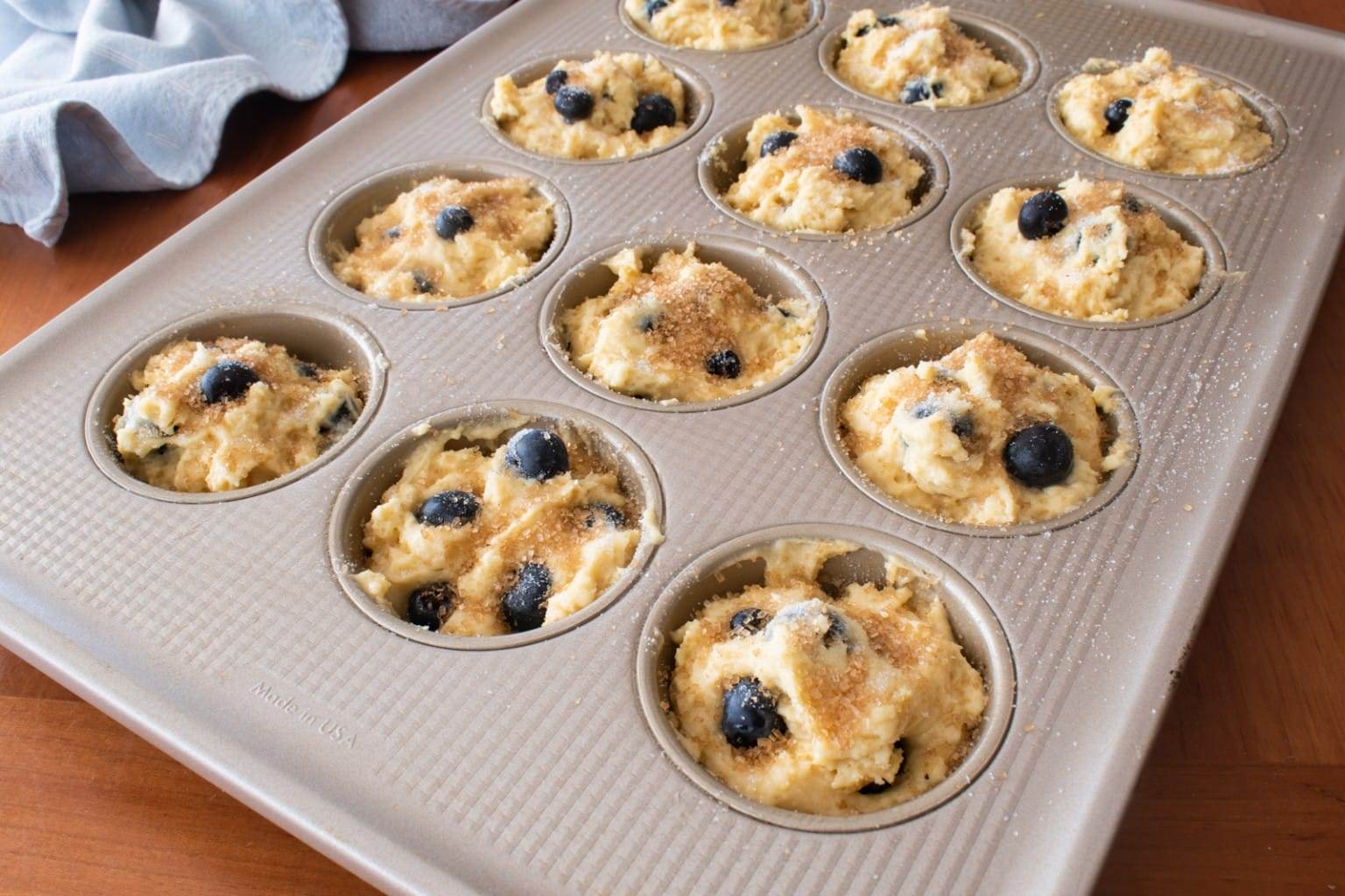 Blueberry Muffins | For the Love of Cooking