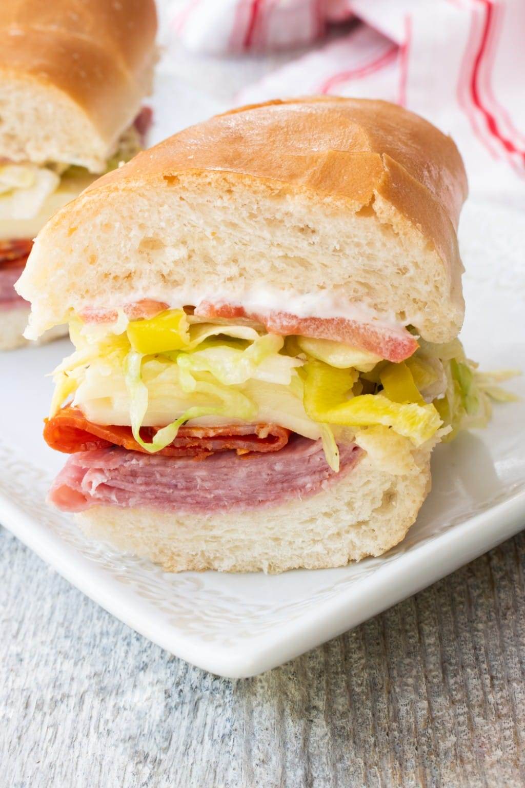 Italian Sub Sandwich | For the Love of Cooking