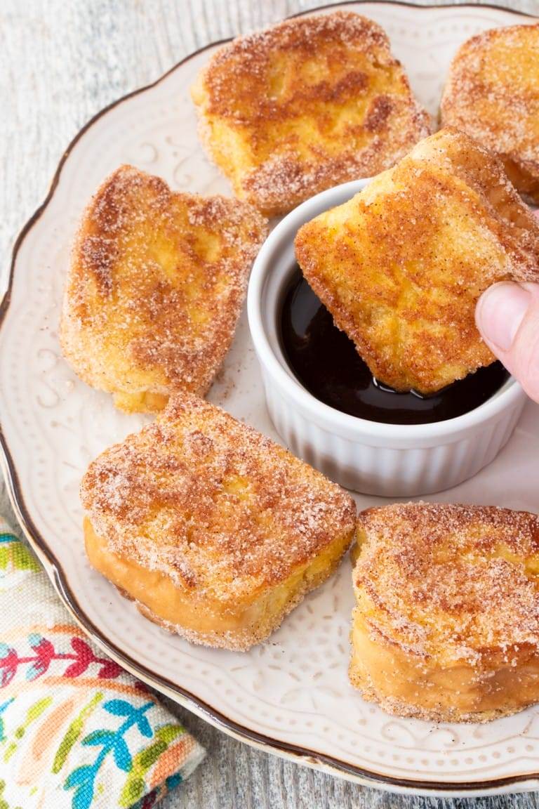 Cinnamon French Toast Bites | For the Love of Cooking
