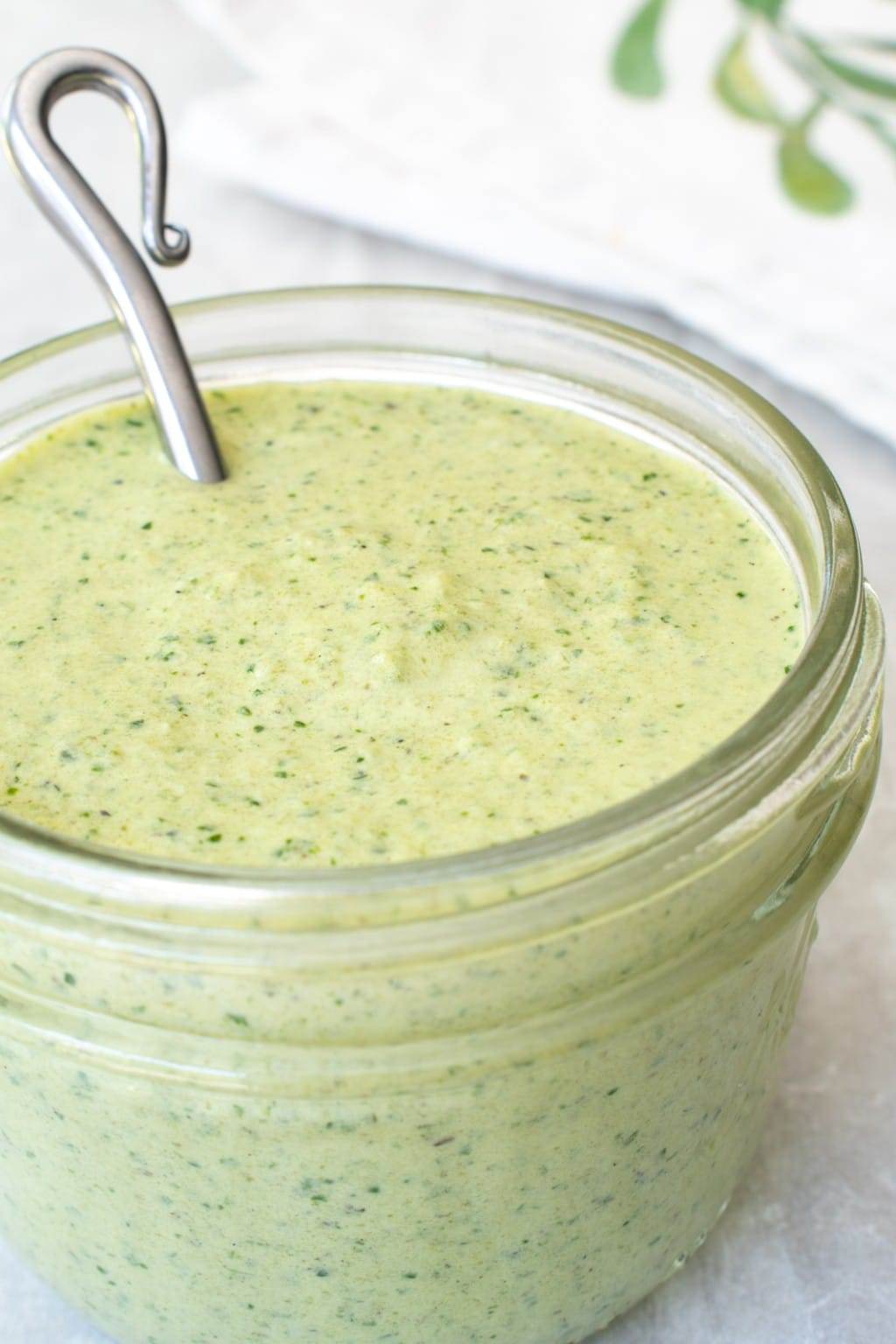 Poblano Cream Sauce | For the Love of Cooking