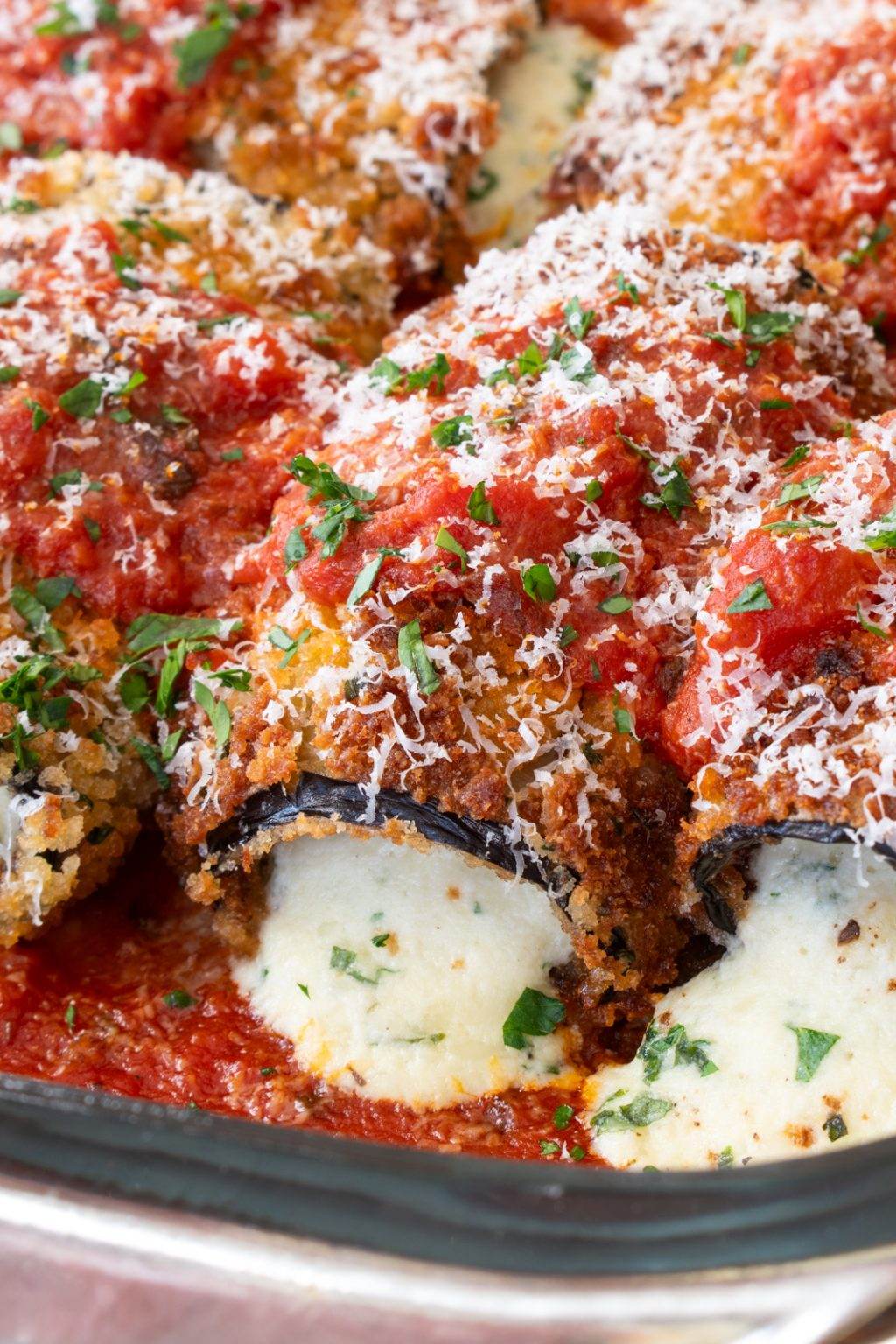 Eggplant Rollatini | For the Love of Cooking