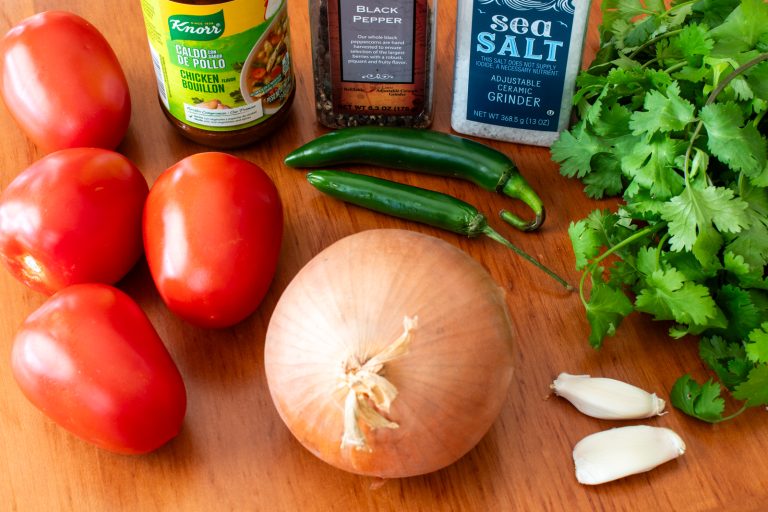 Salsa Tatemada (Fire-Roasted Salsa) | For the Love of Cooking